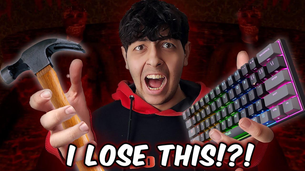 Every Jumpscare = I Lose a Piece of My Setup! 😱(NO Smash) - YouTube