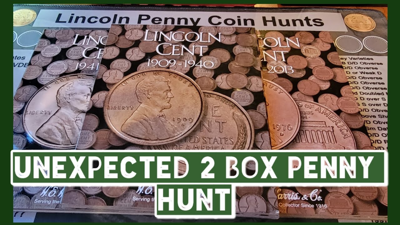 An Unexpected 2 Box Box Hunt - Coin Roll Hunting Pennies - Box #20 ...