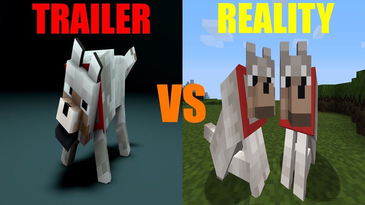 TRAILER VS REALITY #19 (Minecraft) - YouTube