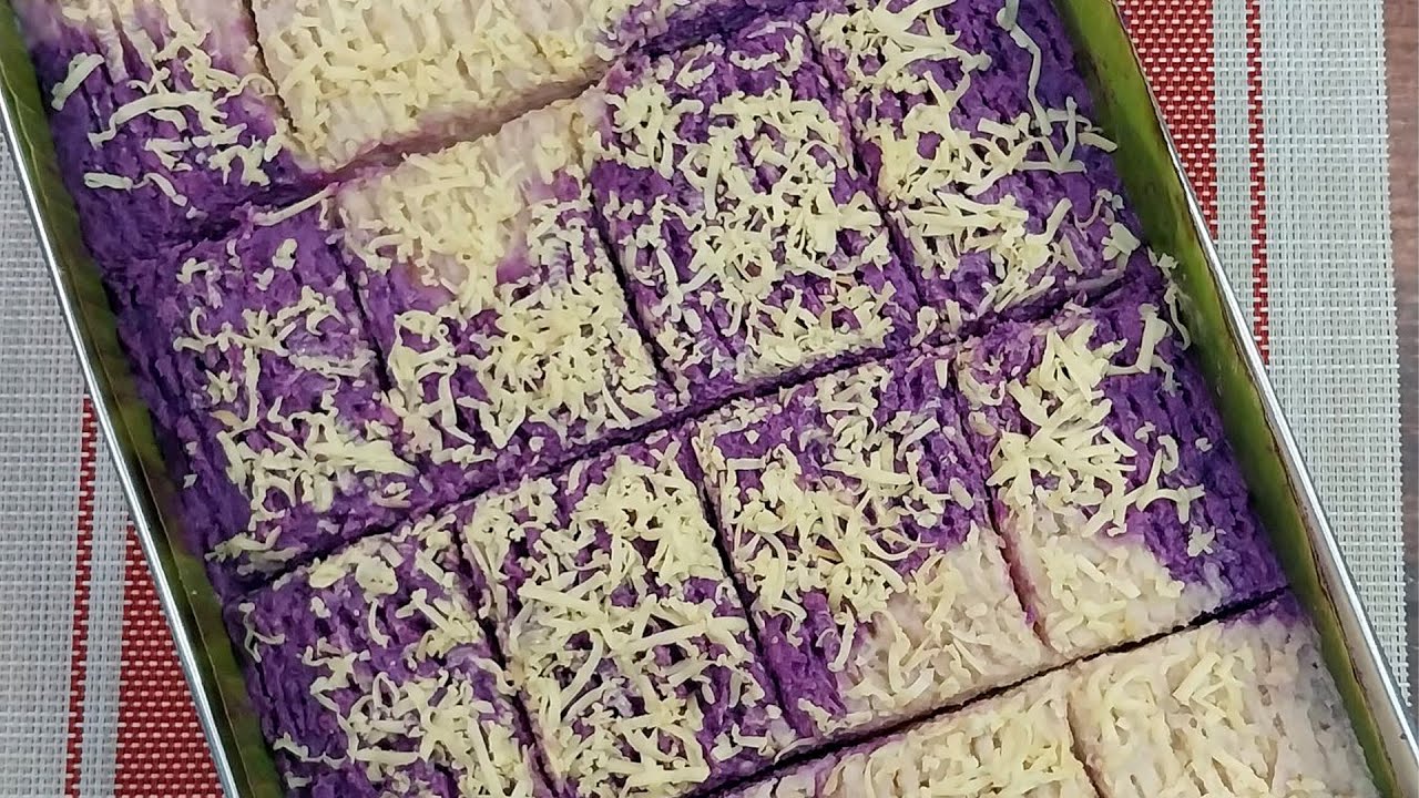 Mash Cassava Purple Yam | Ube Cassava Nilupak - YouTube