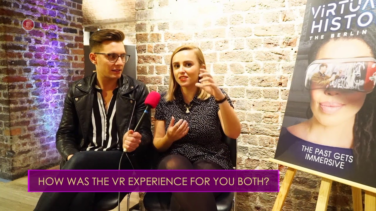 Riyadh Khalaf & Hannah Witton | Virtually History: The Berlin Wall ...