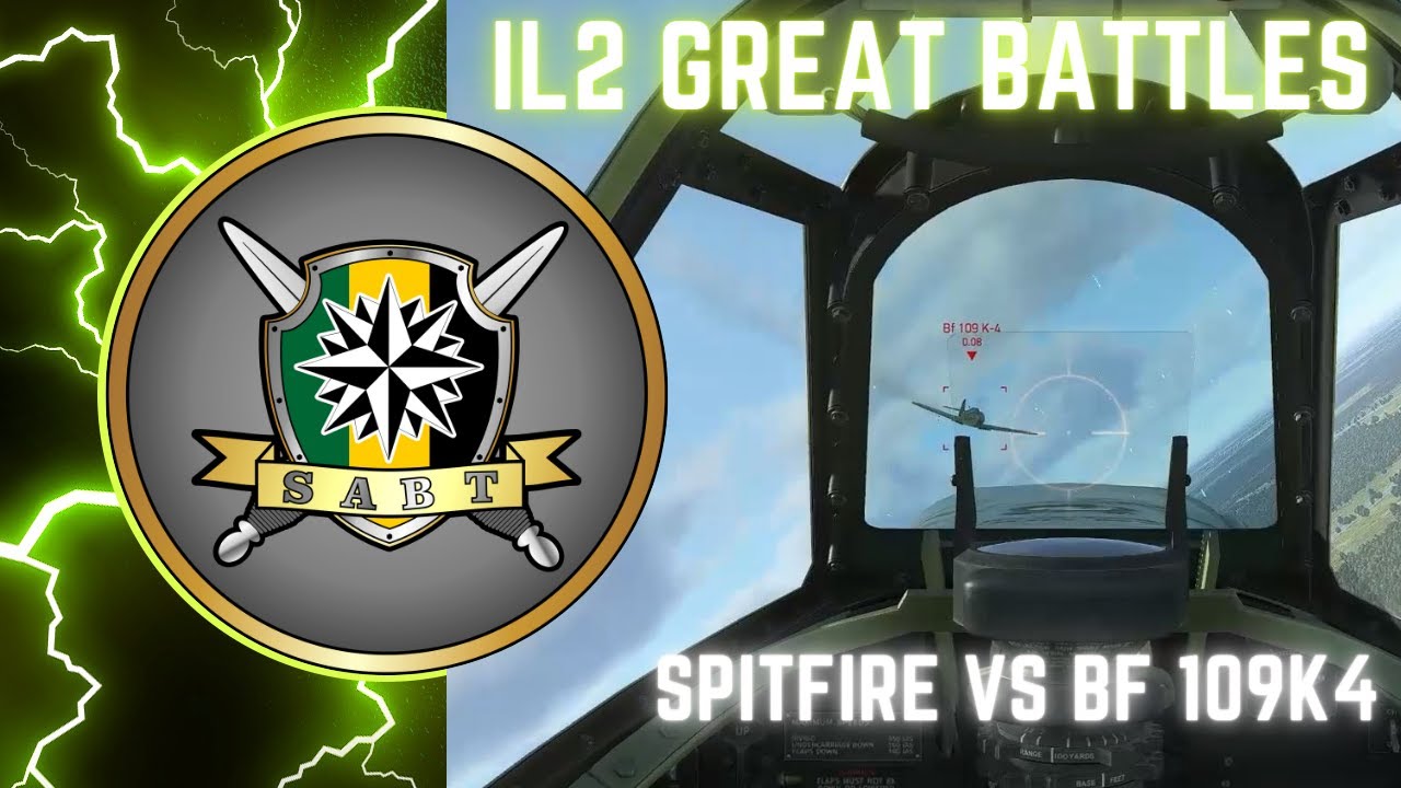 IL2 Spitfire vs BF 109K4 - The Old Foe - YouTube