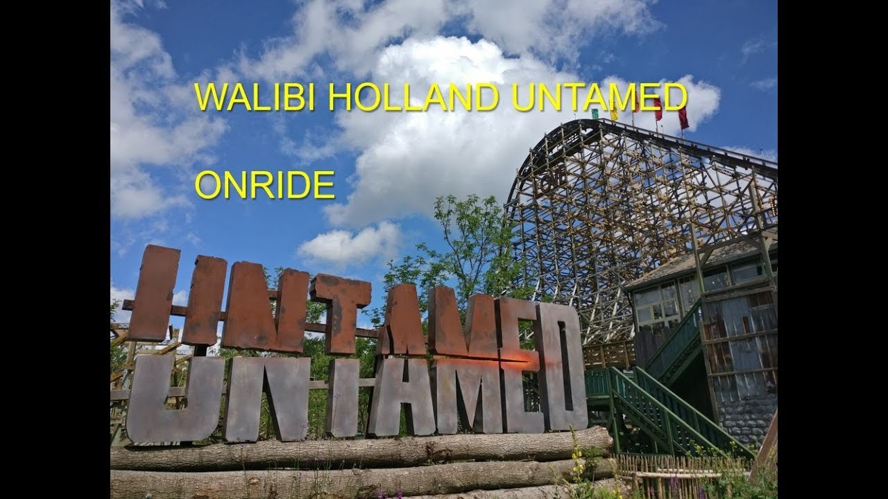 Untamed Walibi Holland Onride 2019 - POV - RMC - Hybridcoaster - front ...