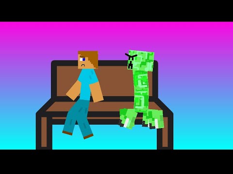 Minecraft creepers sticknodes animation - YouTube