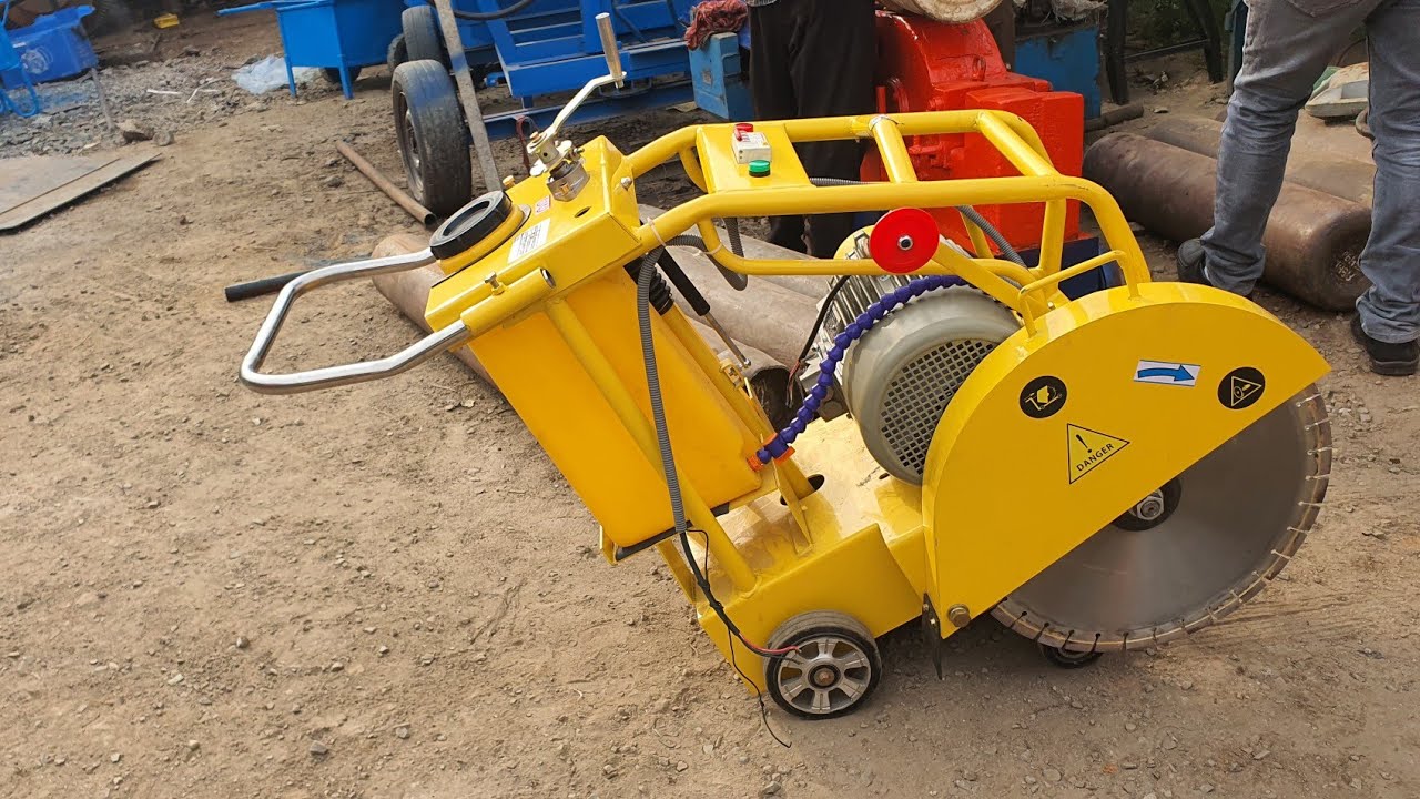 Concrete Cutting Machine | Rcc Road Cutting machine | Cutting Concrete ...