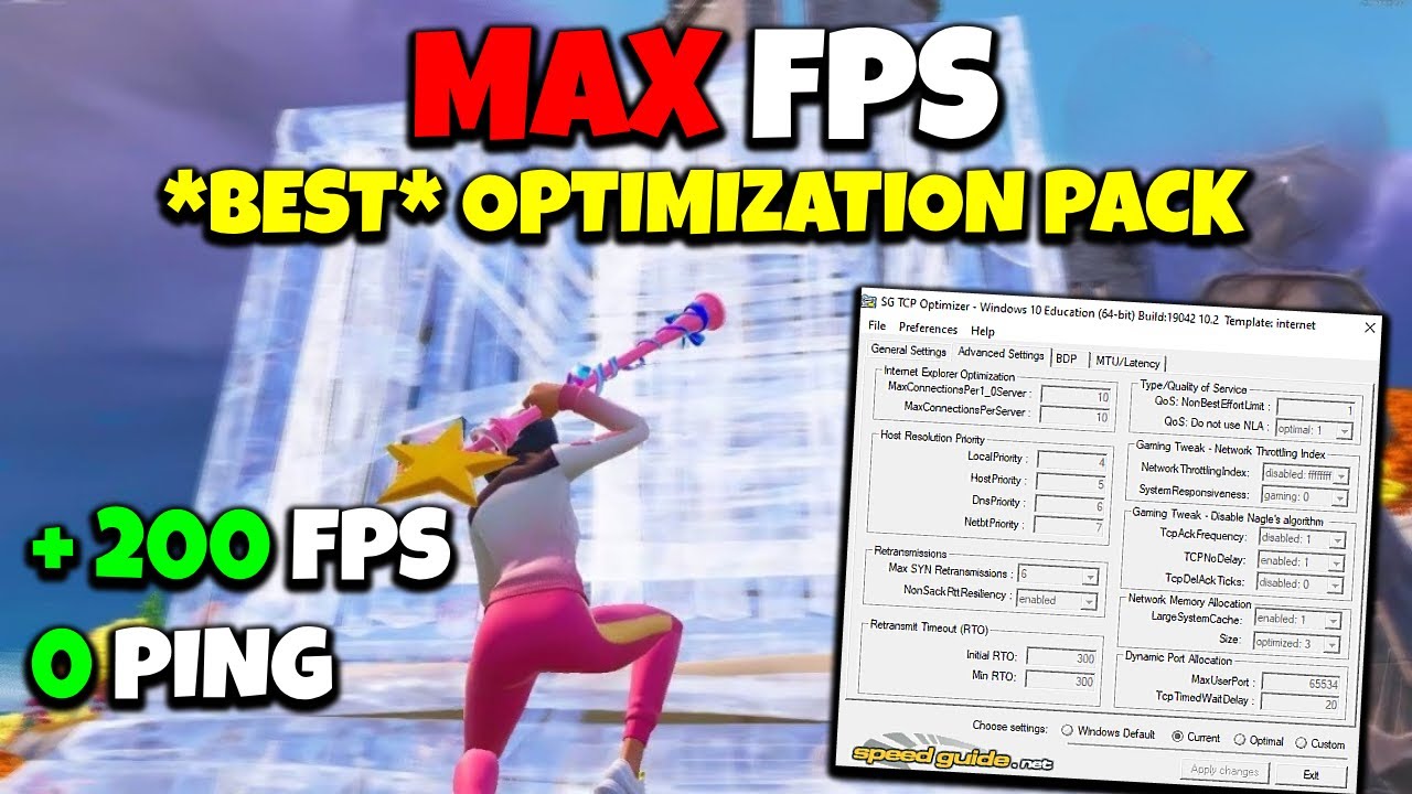 *ULTIMATE* FREE Fortnite FPS BOOST Tool🔧(Boost Fps, Lower Input Delay ...