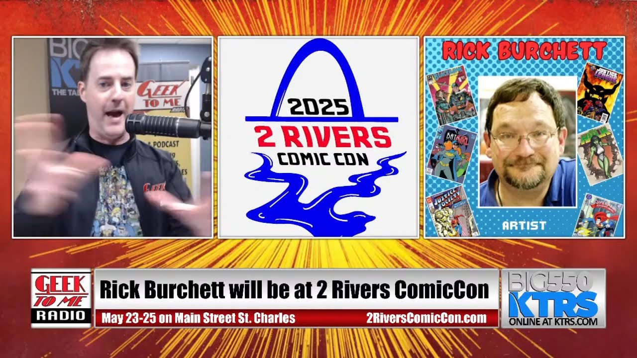 464 - Artist Rick Burchett wants to meet you at 2 Rivers Comic Con, May ...
