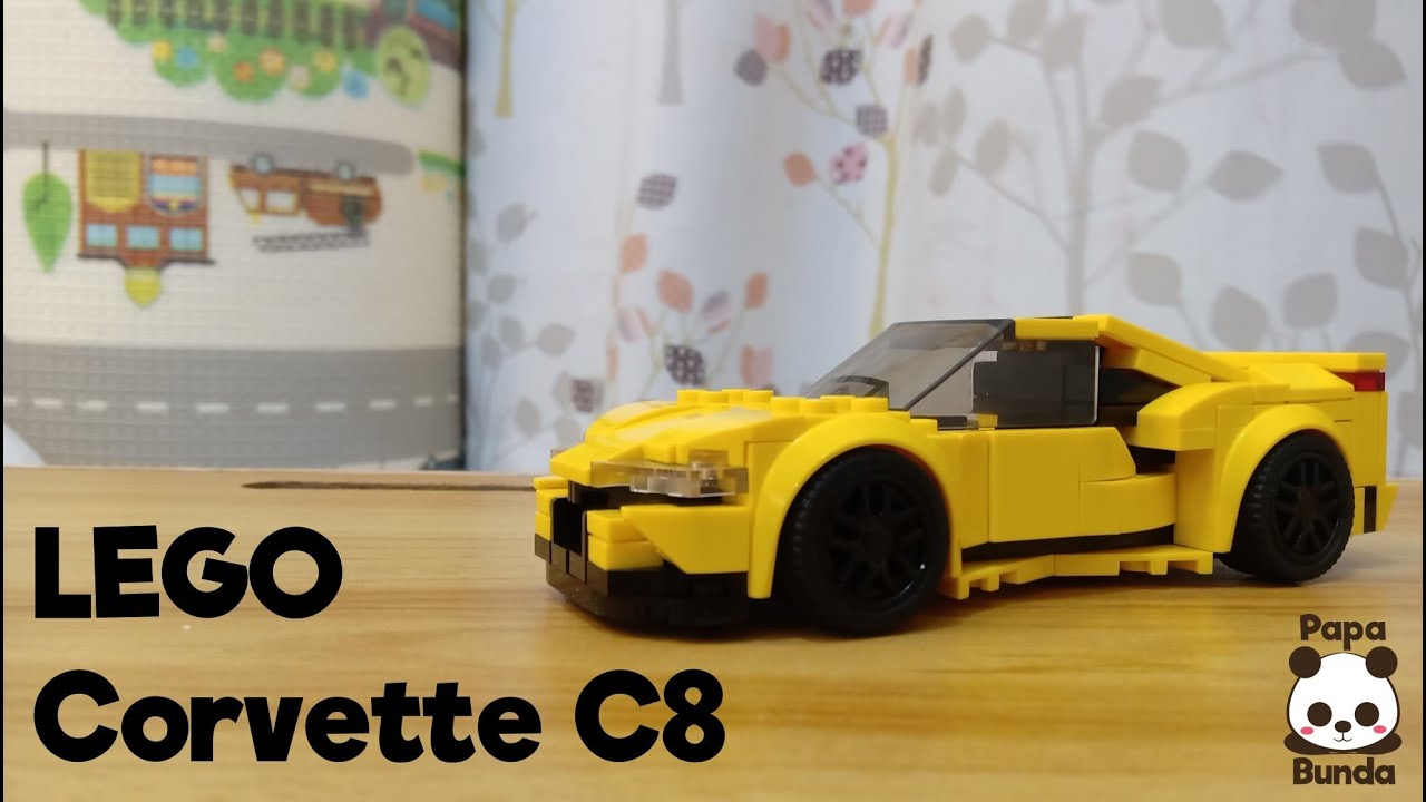 Lego Corvette C8 2020 With Instruction - YouTube