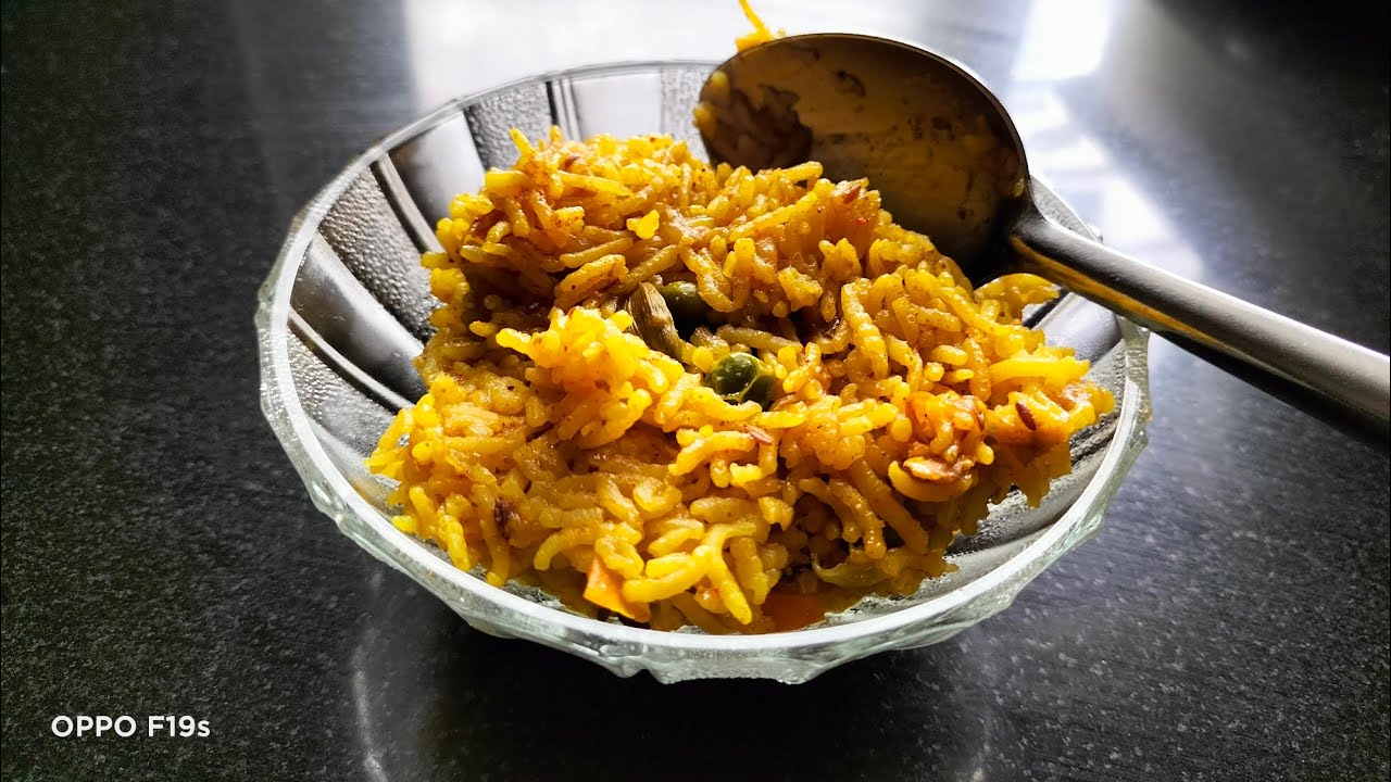 Hyderabadi Pulao|Home made Hyderabadi Pulao by Anupriya Recipe - YouTube