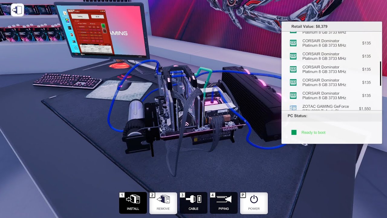 Threadripper Test Bench PC Build - PC Building Simulator - YouTube