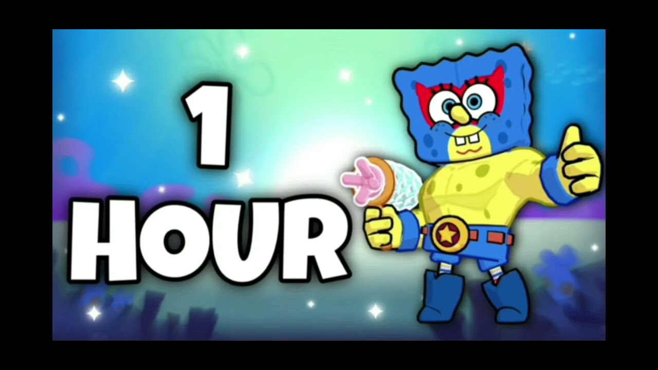 1 Hour Brawl stars - Sponge bob musik - YouTube