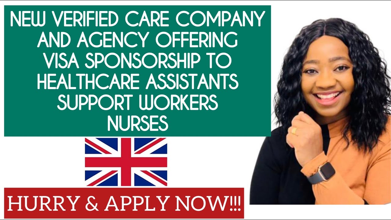 NEW VERIFIED CARE COMPANY AND AGENCY OFFERING VISA SPONSORSHIP TO ...