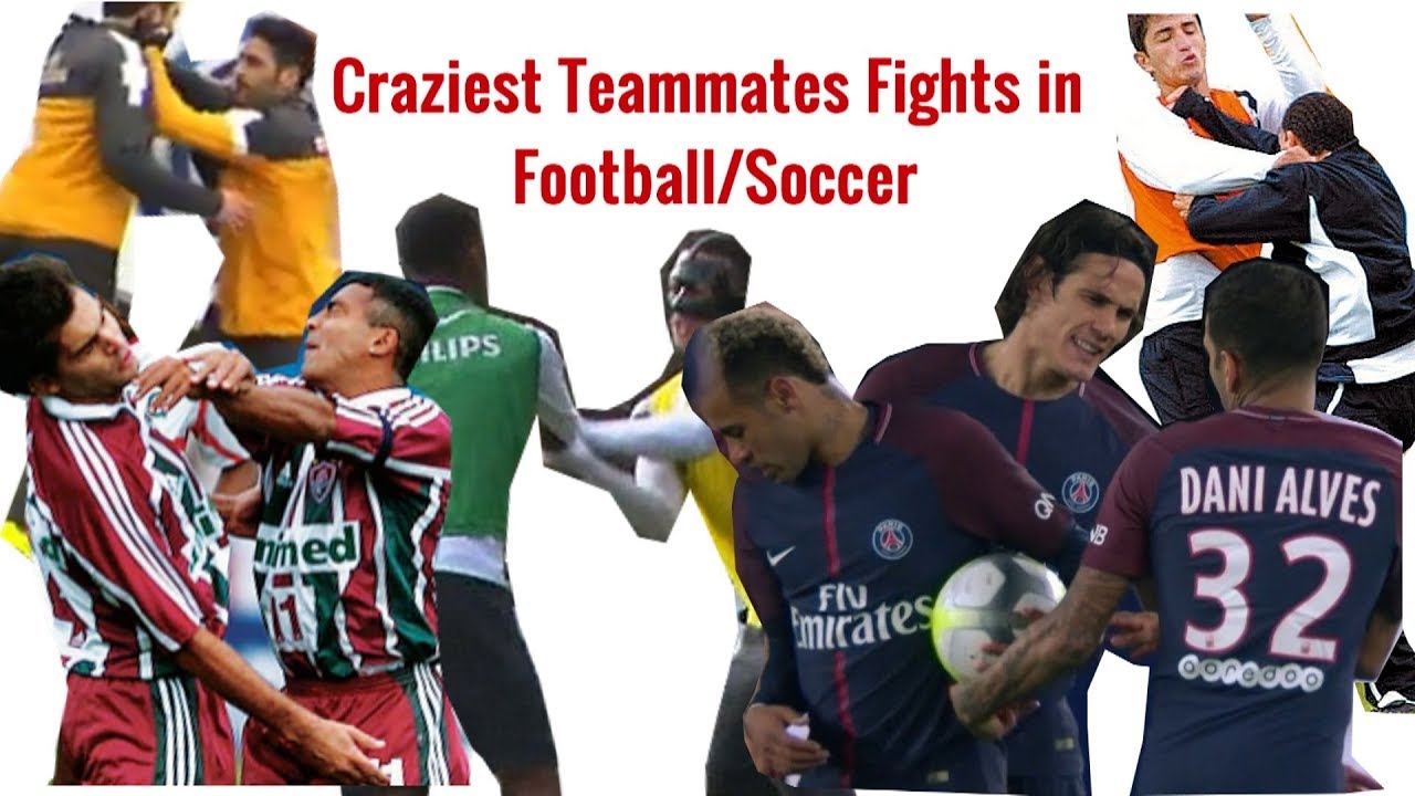 Craziest Teammates Fights in Football/Soccer - Sucker Narration - YouTube