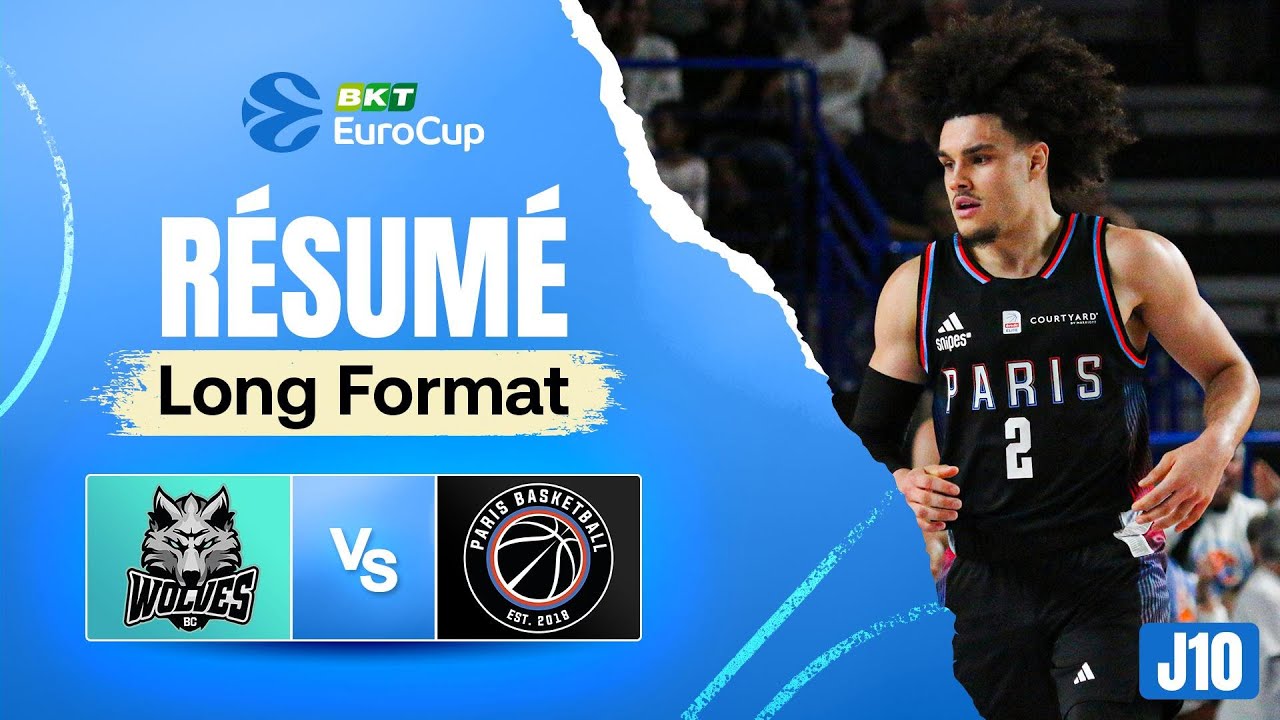 Wolves Vilnius vs Paris - Résumé Long Format - EuroCup J10 - YouTube
