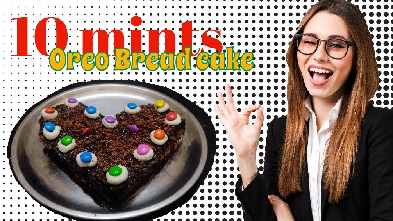How to make OREO BREAD cake in 10 minutes - YouTube