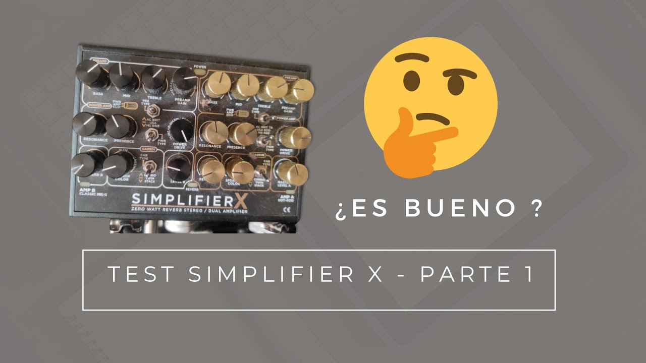 "REVIEW: Simplifier X de DSM y Humboldt. ¡El Pedal de Efecto Perfecto ...