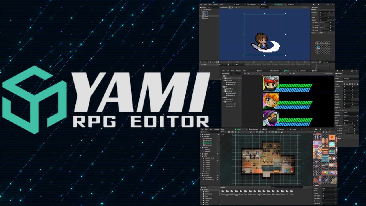 YAMI RPG Editor First Impressions and Tutorial - YouTube