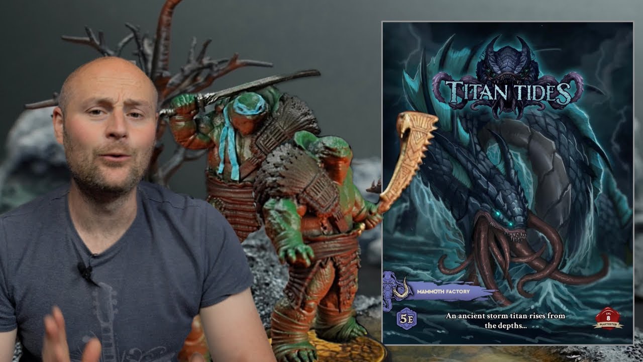 Titan Tides: 3D Printed Dungeons and Dragons With a Blast of Nostalgia ...