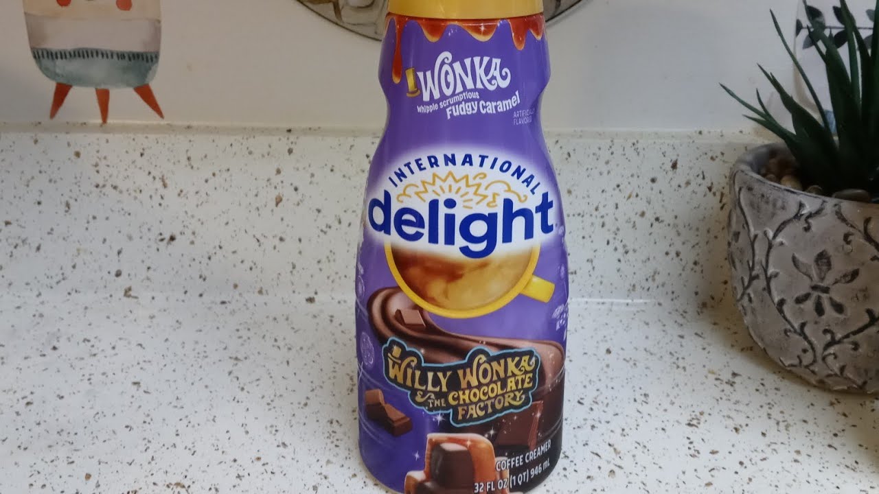 Willy Wonka coffee creamer review - YouTube
