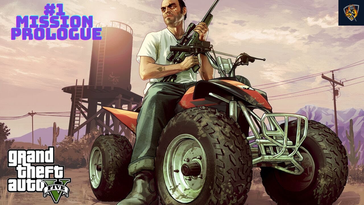 GTA 5 ~ FIRST MISSION | PROLOGUE GTA SERIES - YouTube