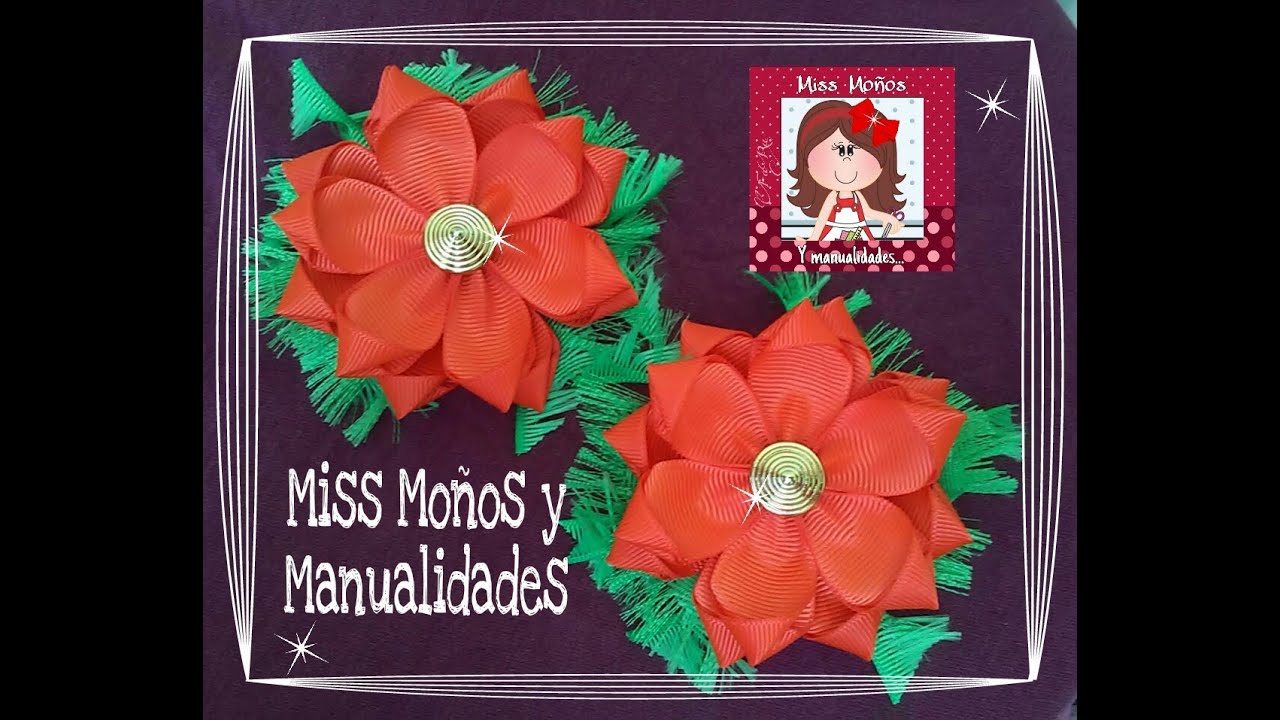 Flor de pétalos doblados - YouTube