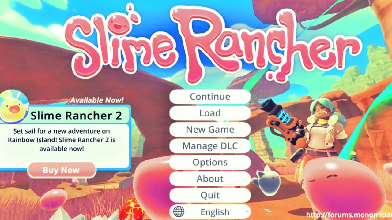 10 Hours of... Slime Rancher: Menu Music! │ Dactyl Ambience # ...