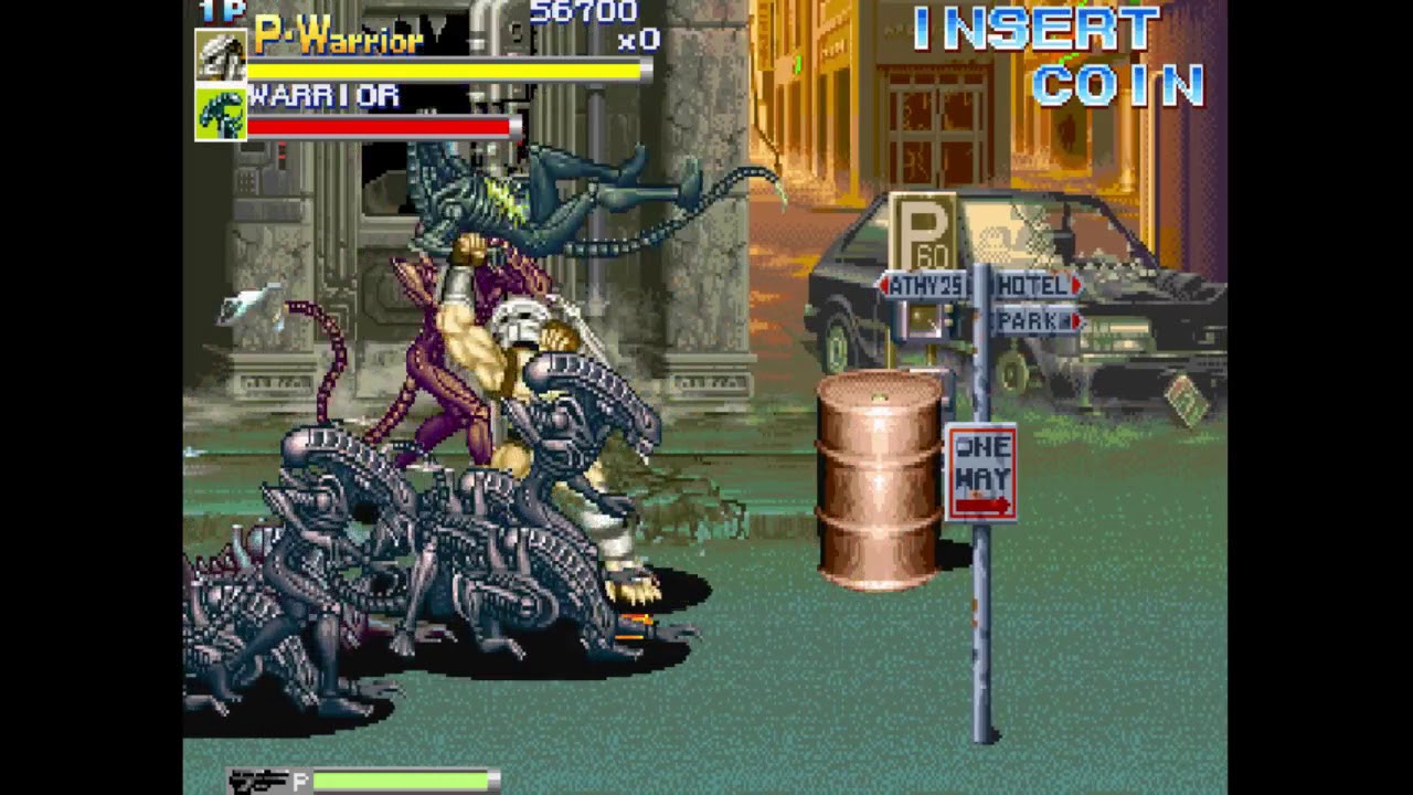 MiSTer CPS2 Beta Core - Alien vs. Predator - YouTube