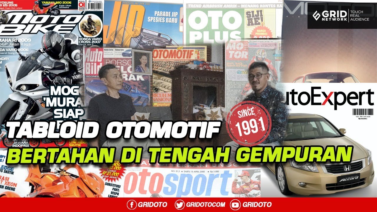 Sejarah Tabloid OTOMOTIF Terbit Sejak 1991 Puaskan Penggila Otomotif ...