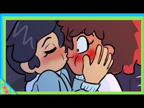 Marcy Suprises Anne With A Kiss | Amphibia Comic Dub