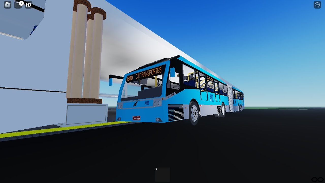 Neobus Mega BRT Mobi Rio CTI TRANSPORTE ROBLOX - YouTube