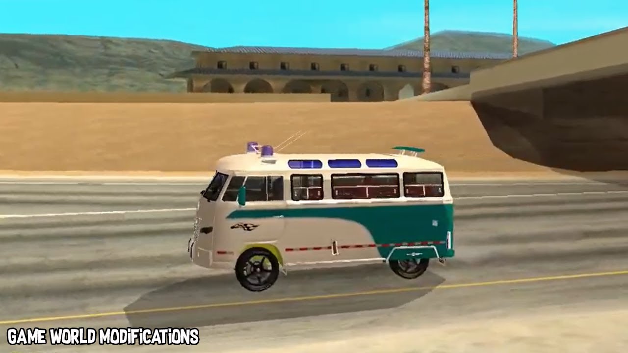 GTA-SA Volkswagen Microbus [CAR MOD] - YouTube