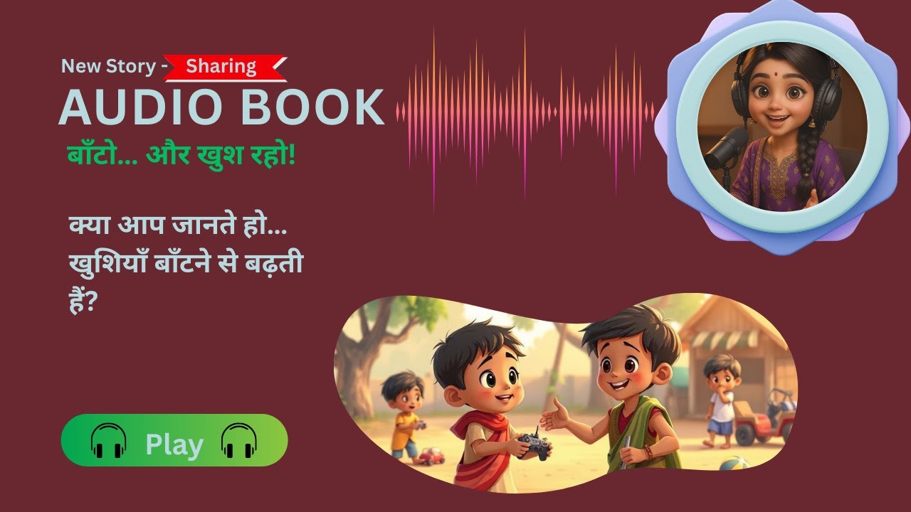 बाँटना क्यों ज़रूरी है? | Sharing Story in Hindi for Kids | Moral ...