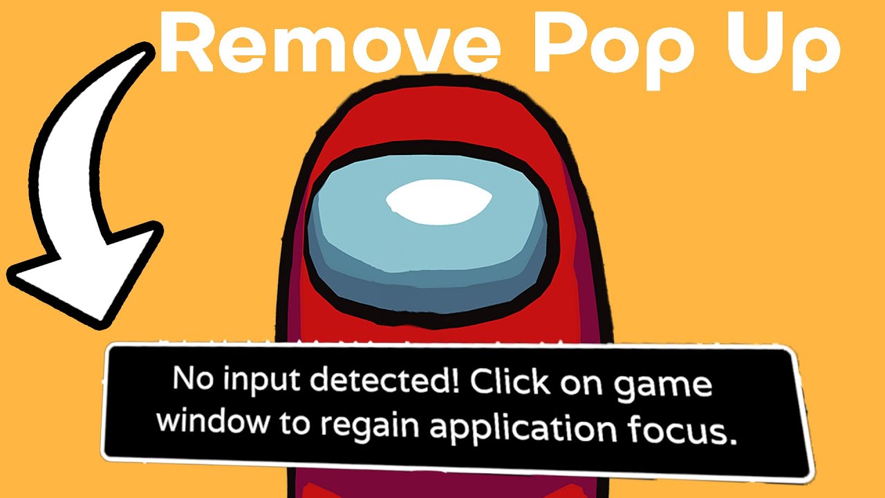 How To Remove "No Input Detected" Pop Up in Among Us VR (Mod) - YouTube