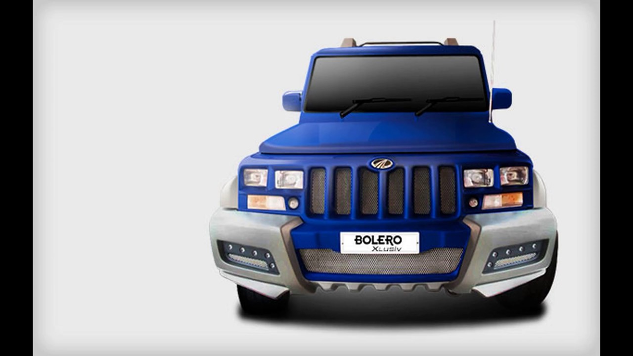Mahindra New Customized Bolero Xlusiv concept - YouTube
