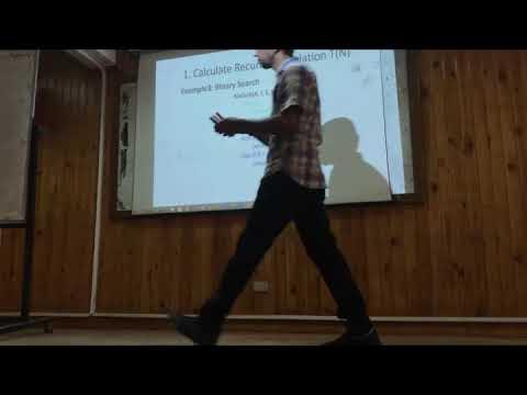 L02 Analysis II Part II Analysis of Recursive - YouTube