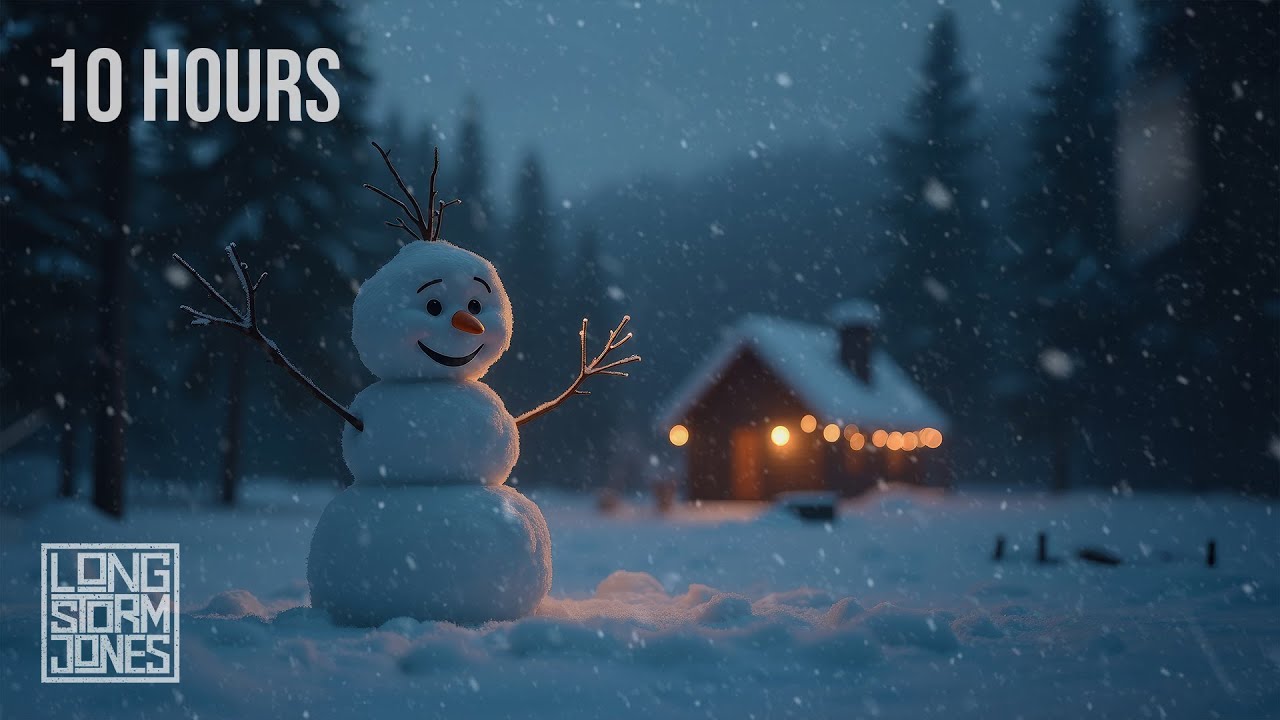 Snowman Blizzard Whimsy | A Happy Snowman Calms Your Mind | Howling ...