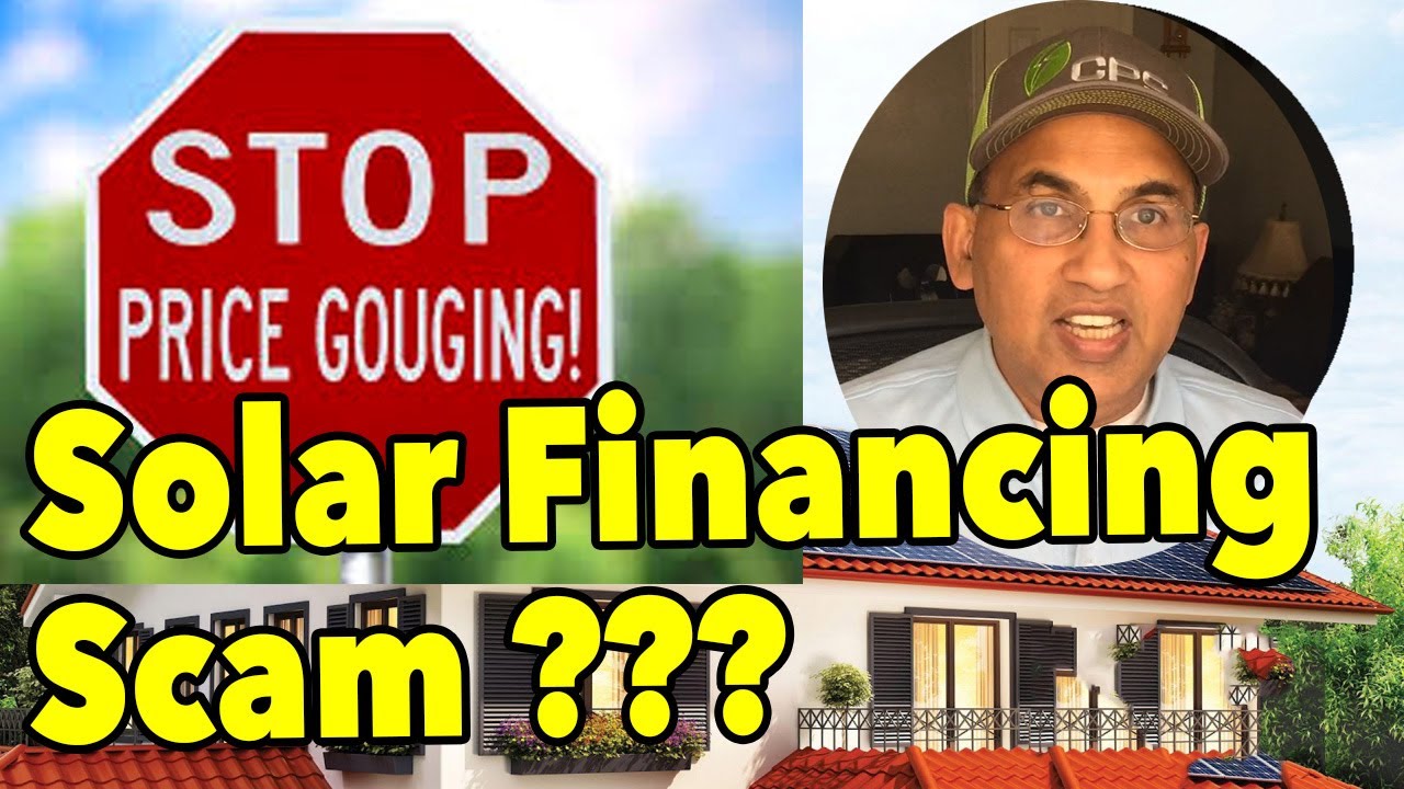 Solar Financing Scam - YouTube