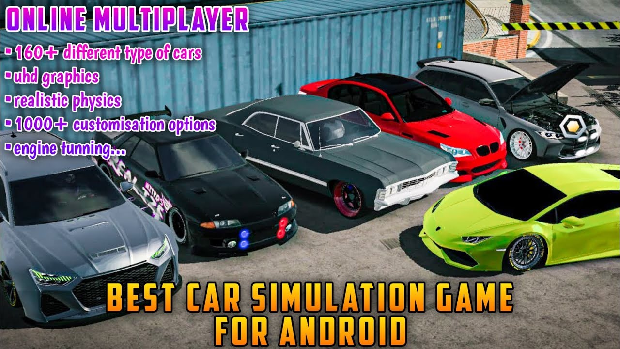 💥BEST CAR SIMULATION MULTIPLAYER GAME FOR ANDROID💥#androidgames # ...
