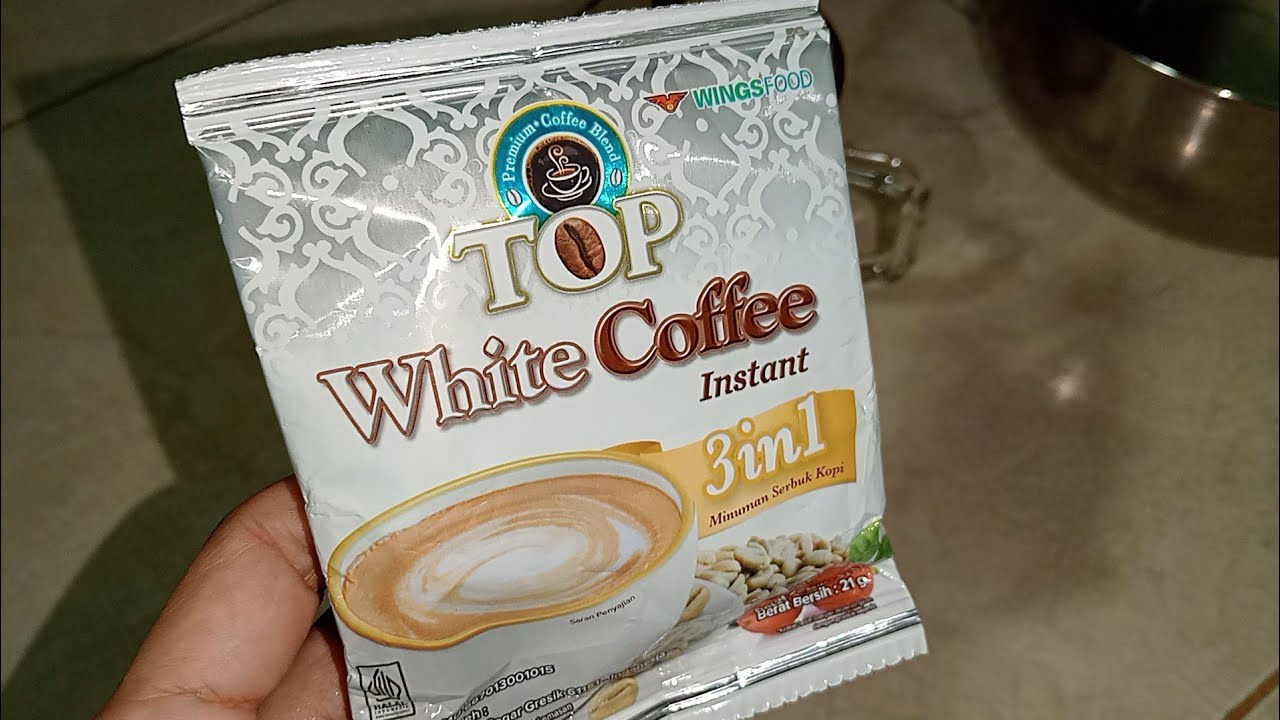 TOP WHITE COFFEE instant 3 in 1 - YouTube