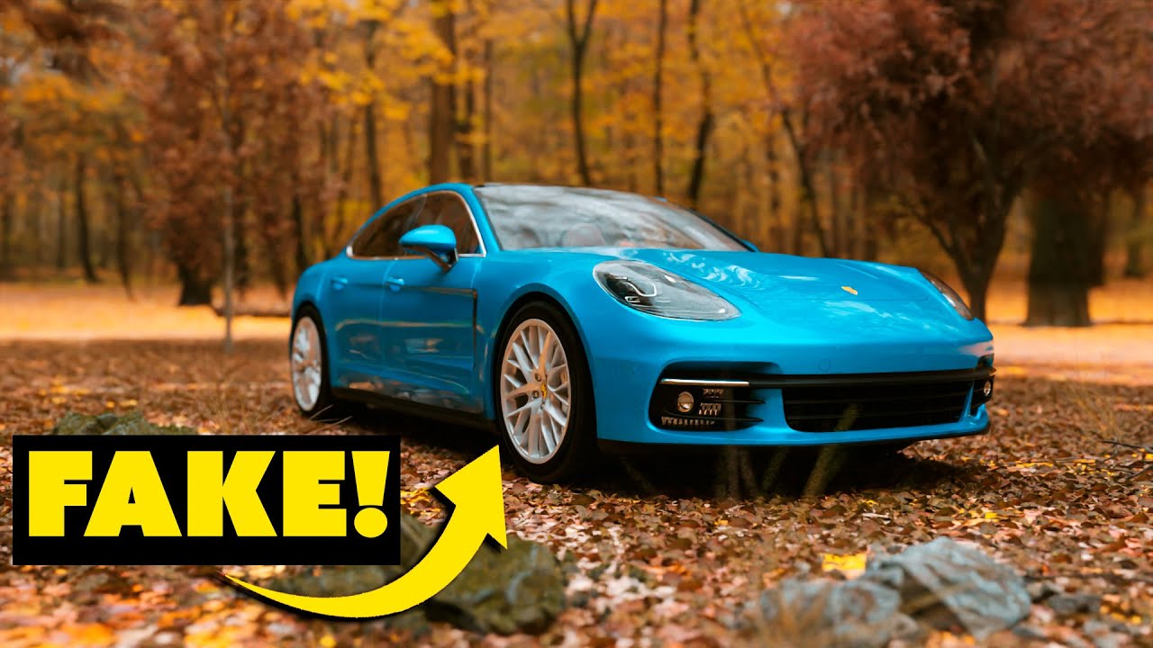 This is NOT real - 3D Car Animation inspired by The Ride 🚗🤩 - YouTube
