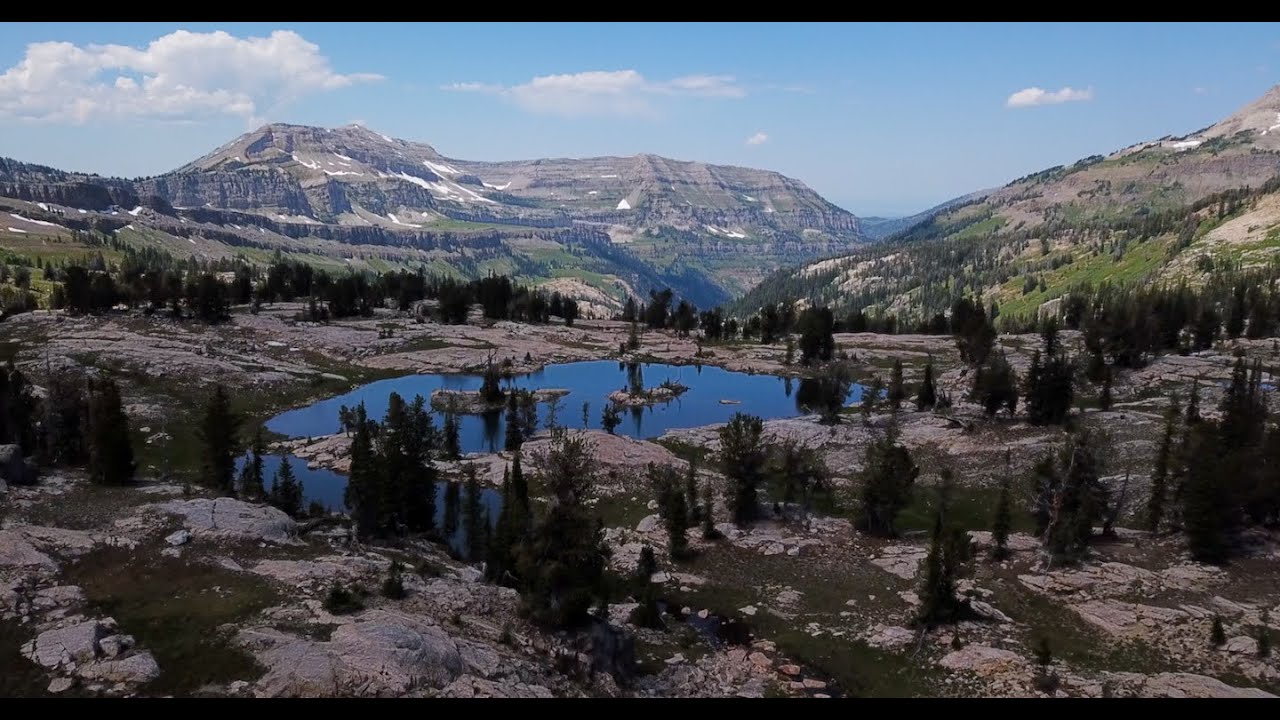 Alaska Basin hike (loop via Devil's Stair)--drone and hiking video ...