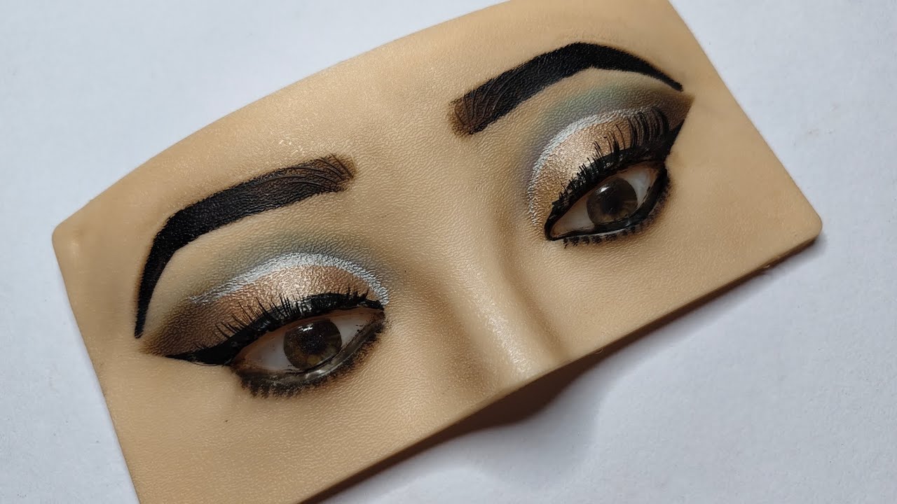 simple eye makeup tutorial | easy eye makeup step by step | eye dummy ...