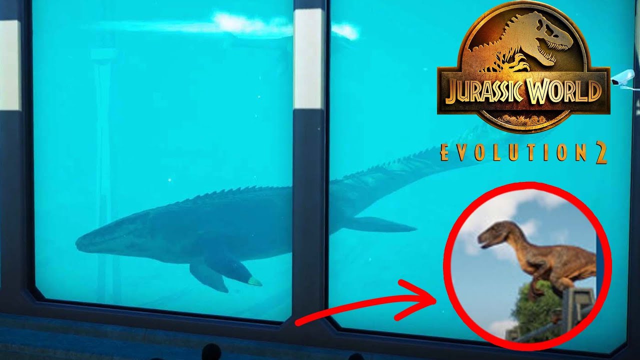 RAPTORS CLIMB FENCES & More of the mystery aquatic | Jurassic World ...