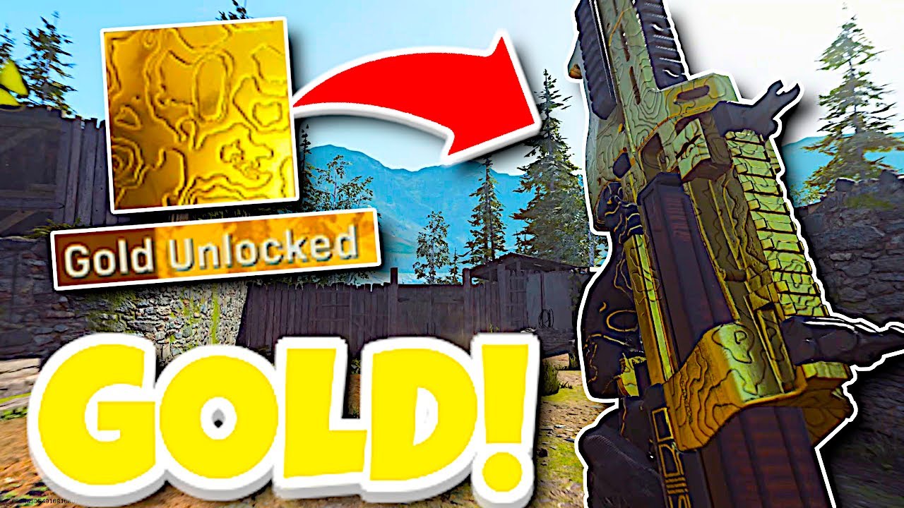 I Finally Unlocked The GOLD P90 in Modern Warfare!! - YouTube