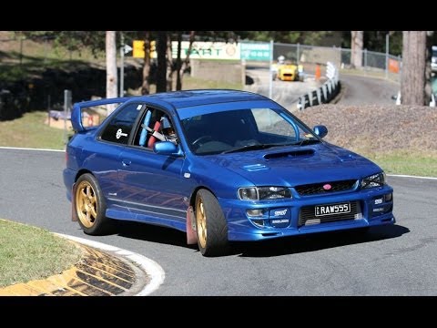 WRX STi Subaru - 5 run Hillclimb racing compilation, - YouTube