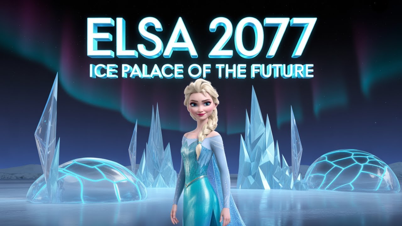 ELSA’S FUTURE ICE PALACE 2077 ️ — When Magic Meets Ultra Technology ...