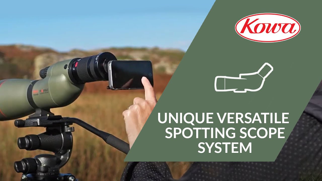 Kowa System - Kowa's Unique Versatile Spotting Scope System - YouTube