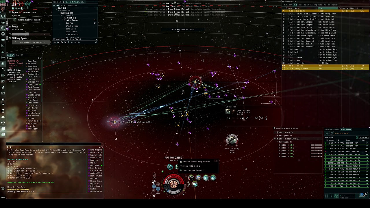 Exequror Roam CAS vs Thorax Exeq Fleet - YouTube