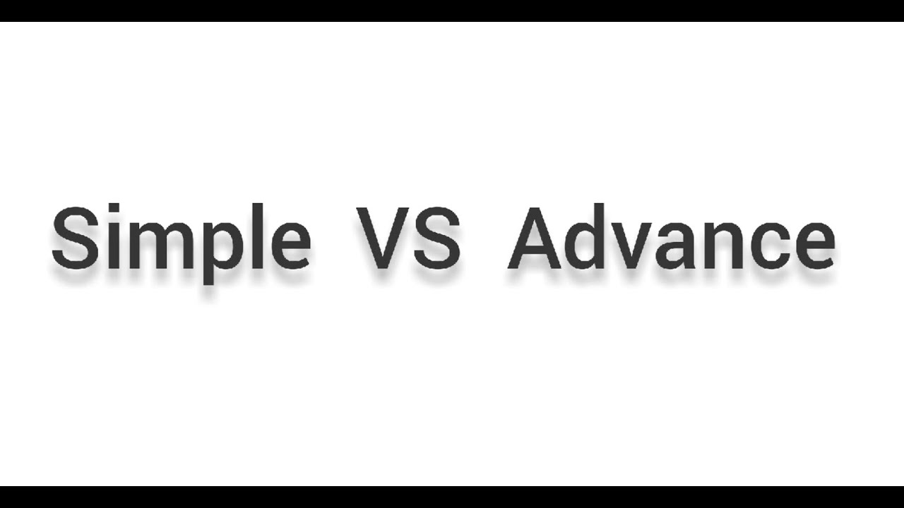 Enhance Your Vocabulary with Simple Vs Advanced Words| Learn English ...
