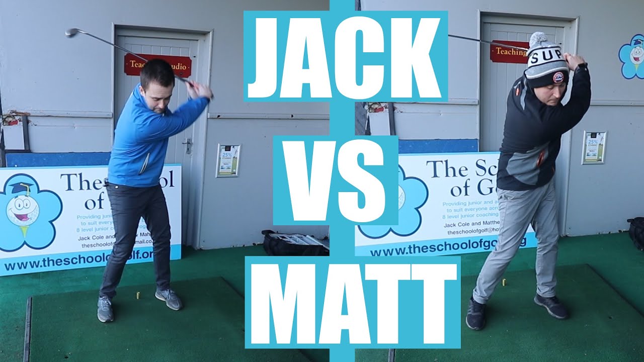 The Left-Handed Challenge | Jack vs Matt | Golf Challenges - YouTube